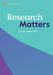 Research Matters | Cambridge Assessment Network and Research