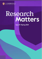 Research Matters | Cambridge Assessment Network and Research